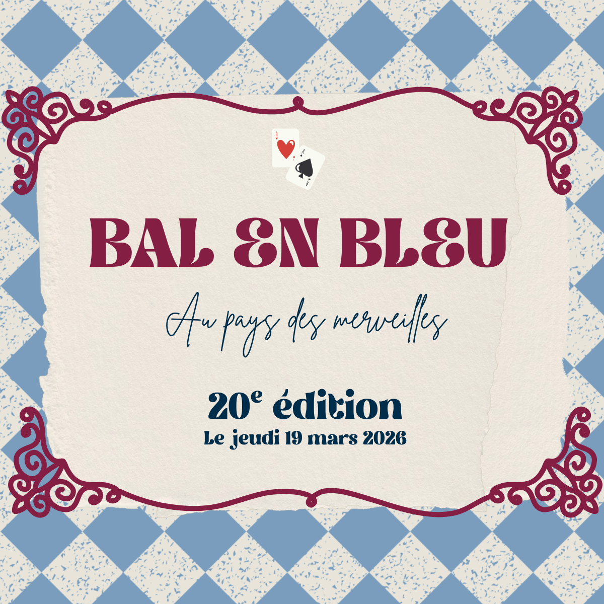 Bal en bleu 2026 Au pays des merveilles - FDCEM